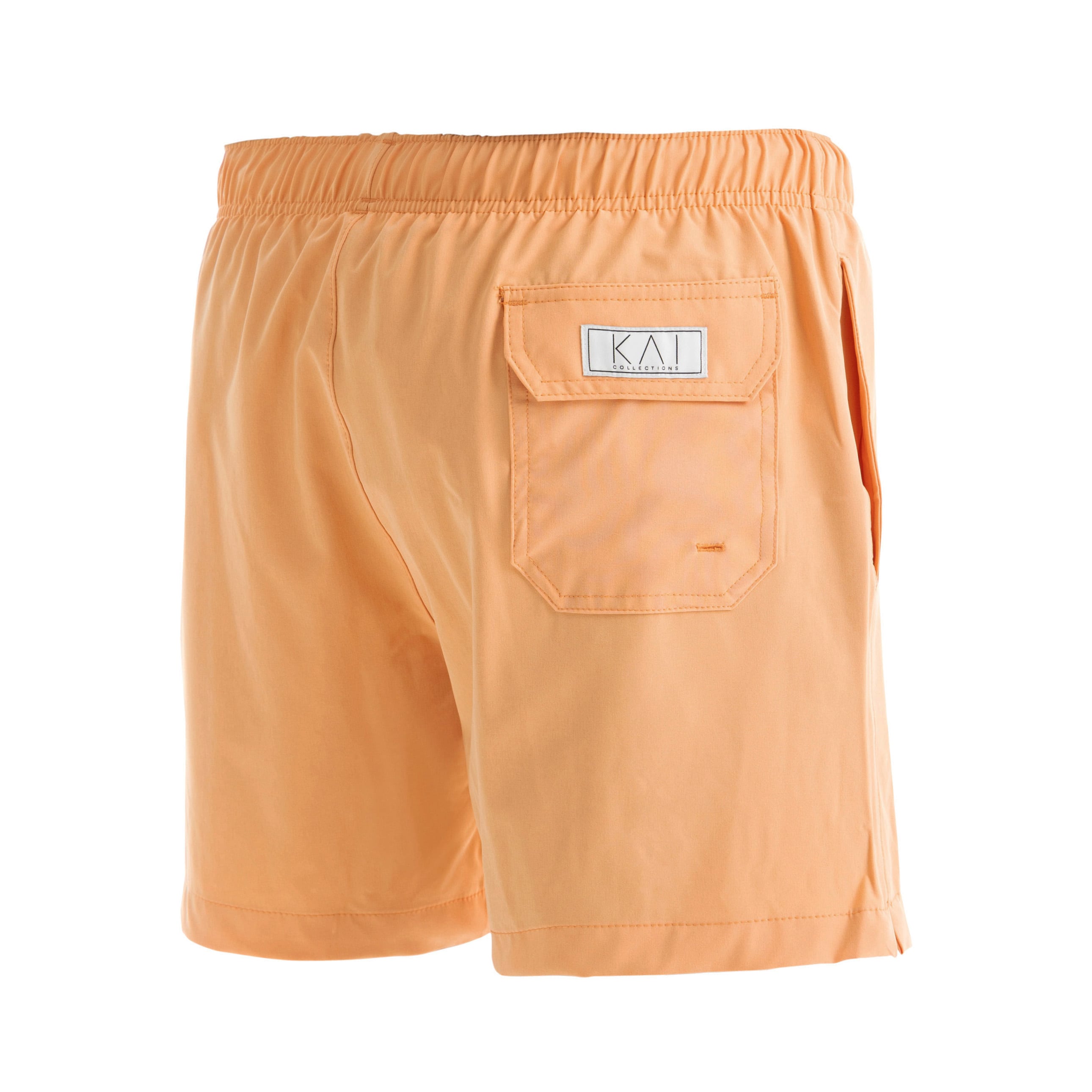 Solid Peach Swim Shorts (4 Way Stretch) – Kai Collections
