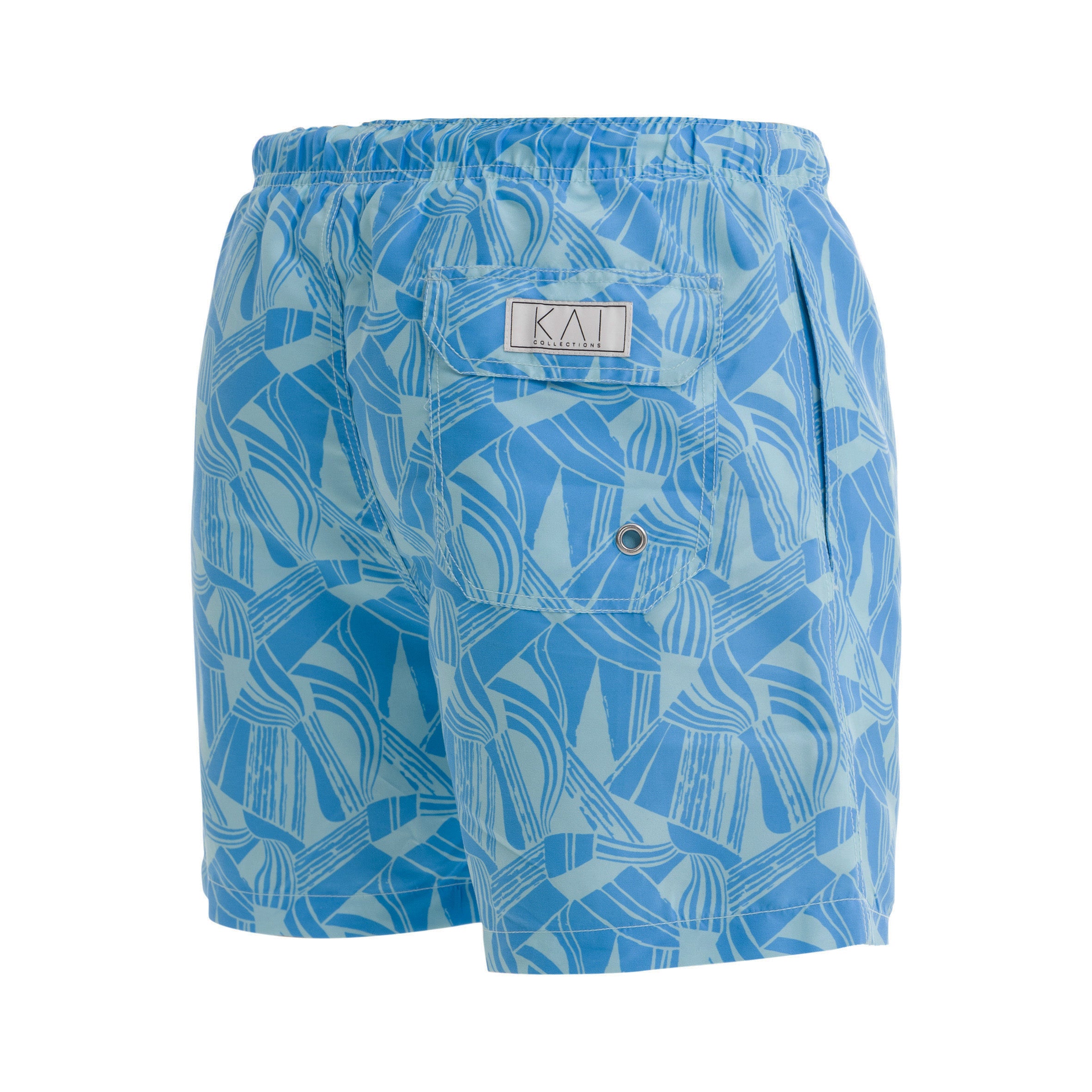 Blue Mirrors Swim Shorts – Kai Collections
